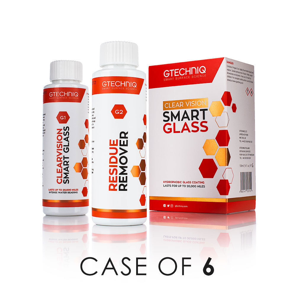 Gtechniq - G1 Clearvision Smart Glass - Case | The Rag Company