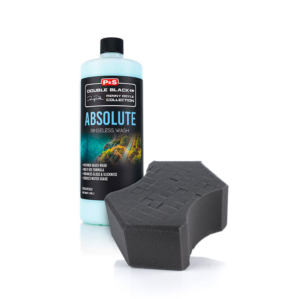 Absolute Rinseless Wash + Ultra Safe Sponge Kit – The Rag Company