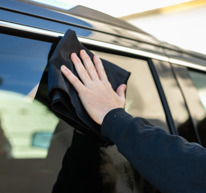 Microfiber Diamond Weave Glass & Window Towels | The Rag Company