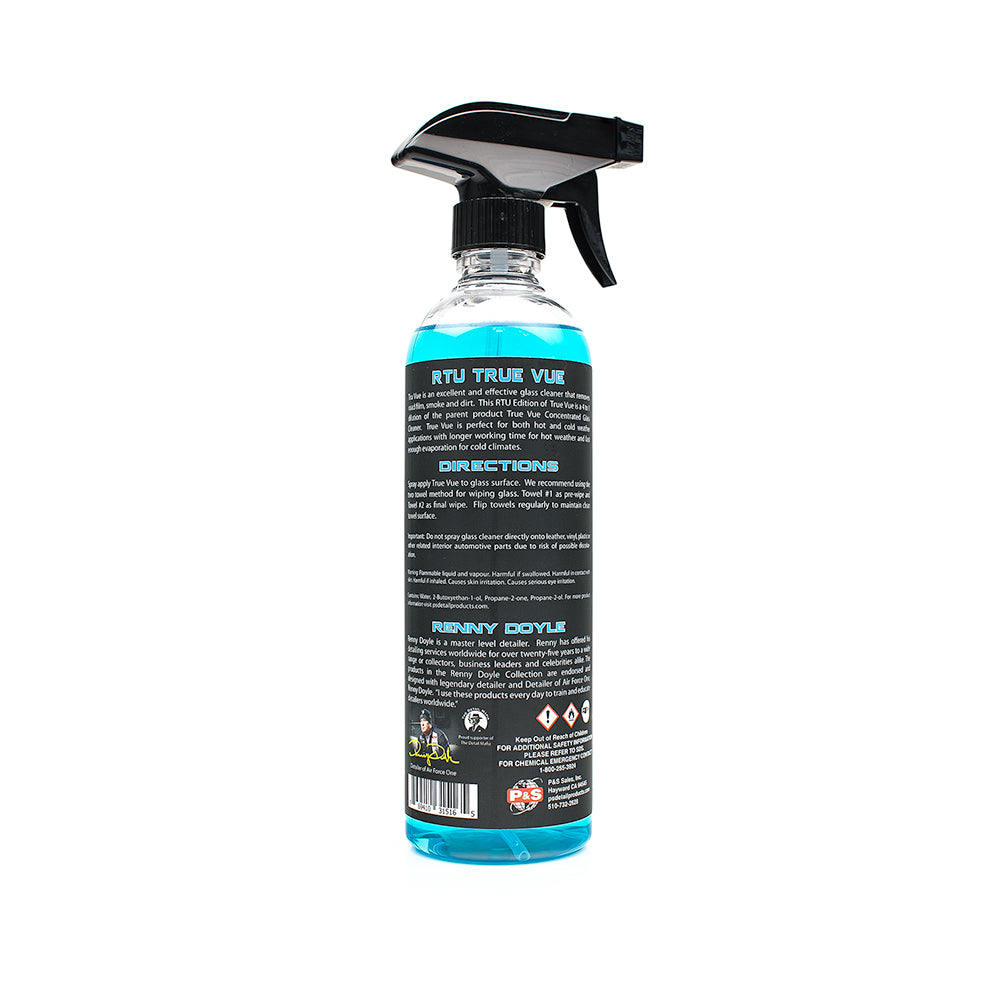 P&S Detail Products - True Vue Glass Cleaner - RTU | The Rag Company