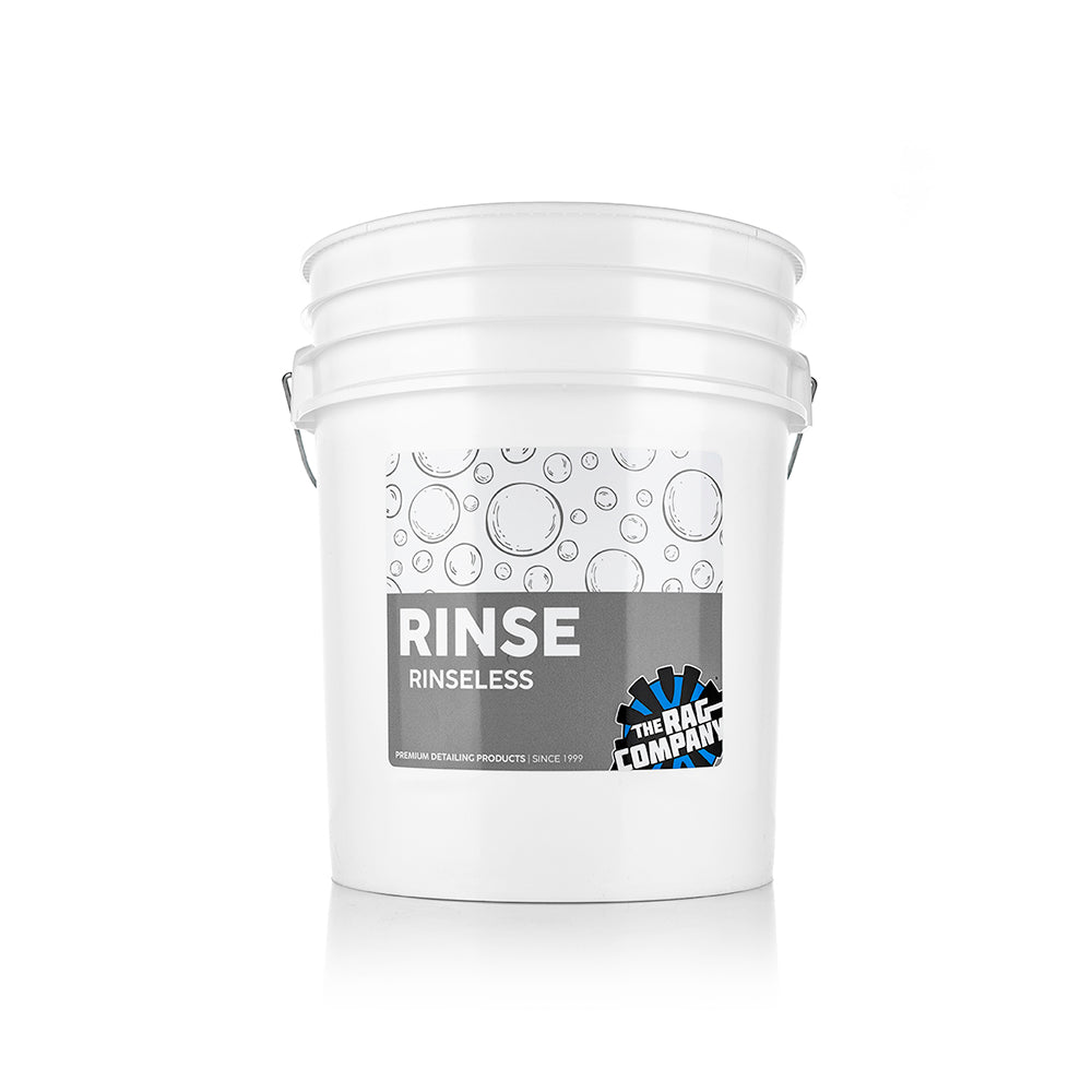 8" Rinse Bucket Vinyl Sticker | The Rag Company