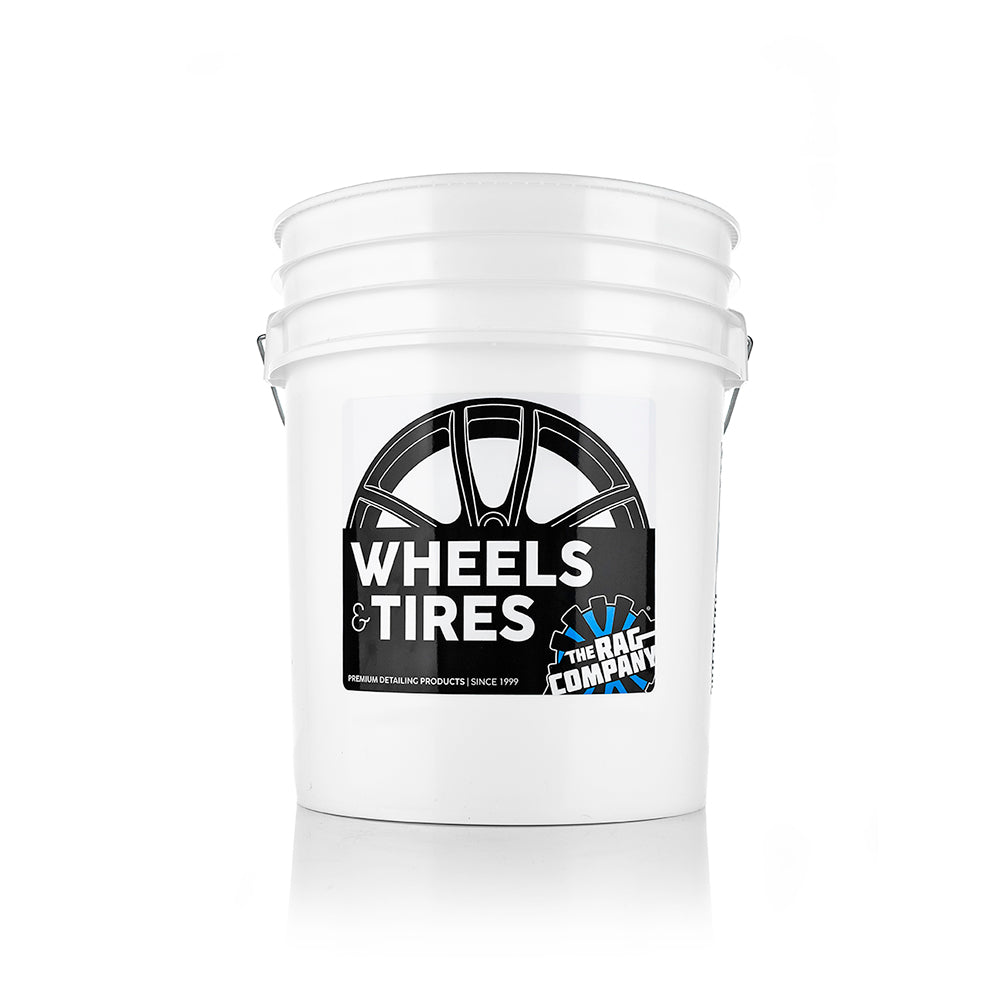 8" Wheel Bucket Vinyl Sticker | The Rag Company